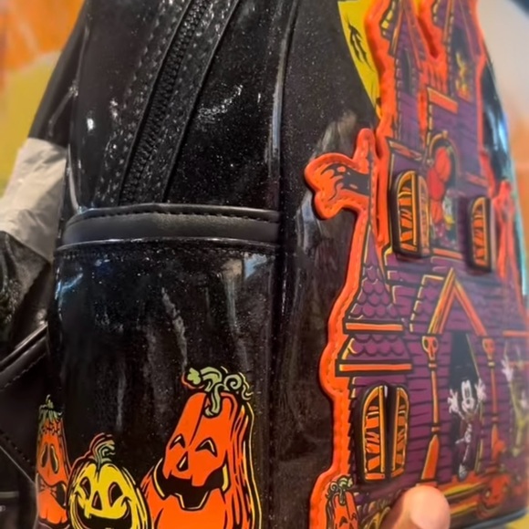 Disney | Bags | Disney Parks Halloween 224 Castle Skeleton Mickey Mouse ...